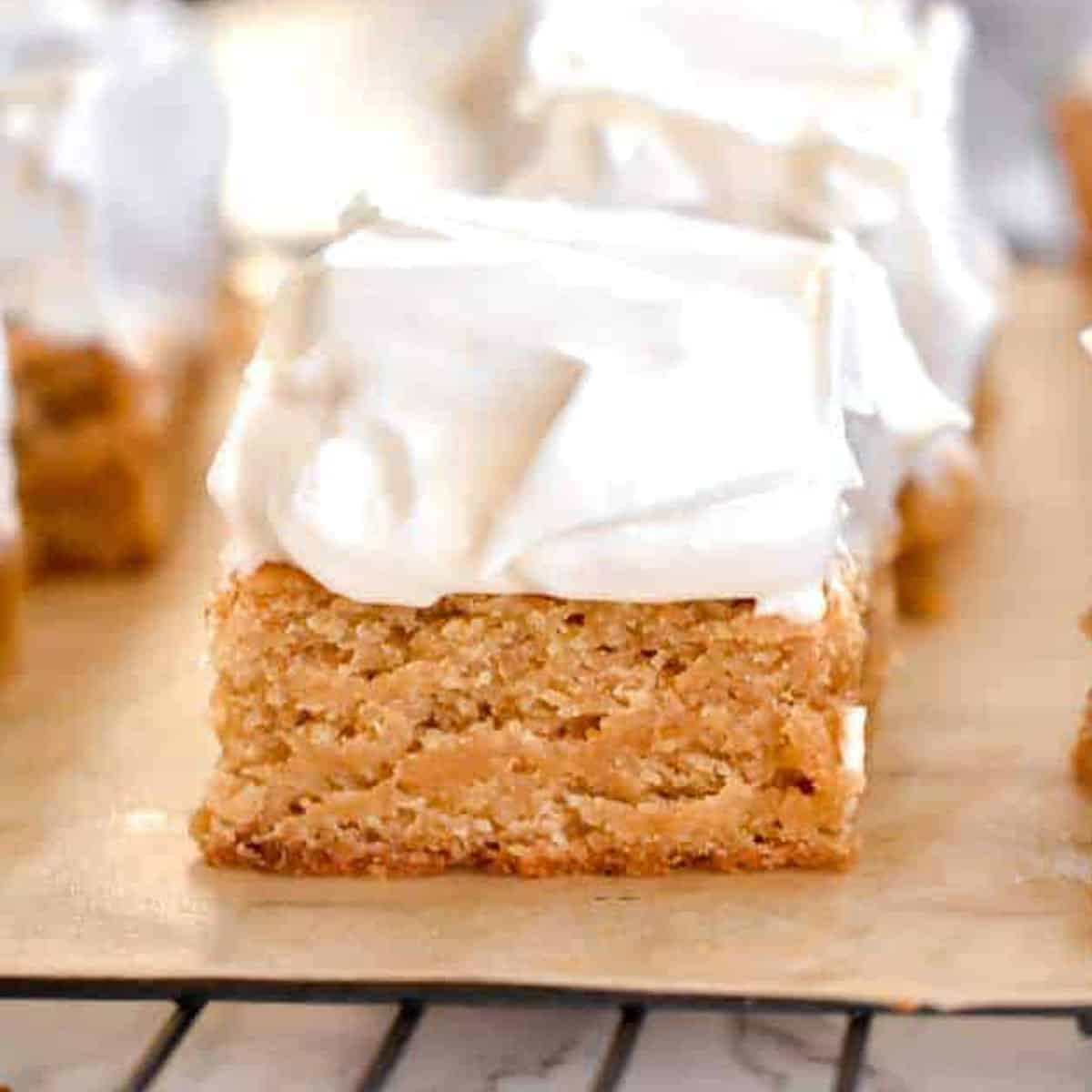 Fluffernutter Bars - Stress Baking