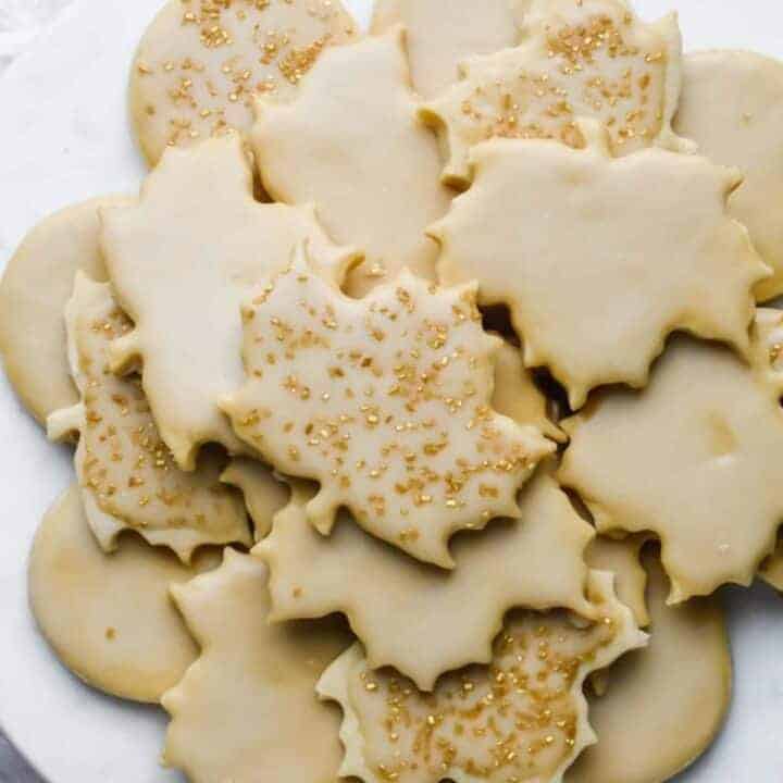 Maple Sugar Cookies (No Chill Cookie Cutter) - Stress Baking