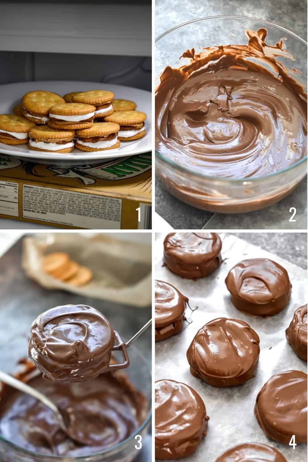 Sweet and Salty PMS Cookies (Ritz Cracker Cookies) | Stress Baking