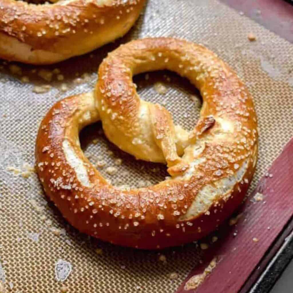 Easy Homemade Soft Pretzels - Stress Baking