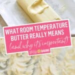 What Room Temperature Butter Means (and why it's important) - Stress Baking