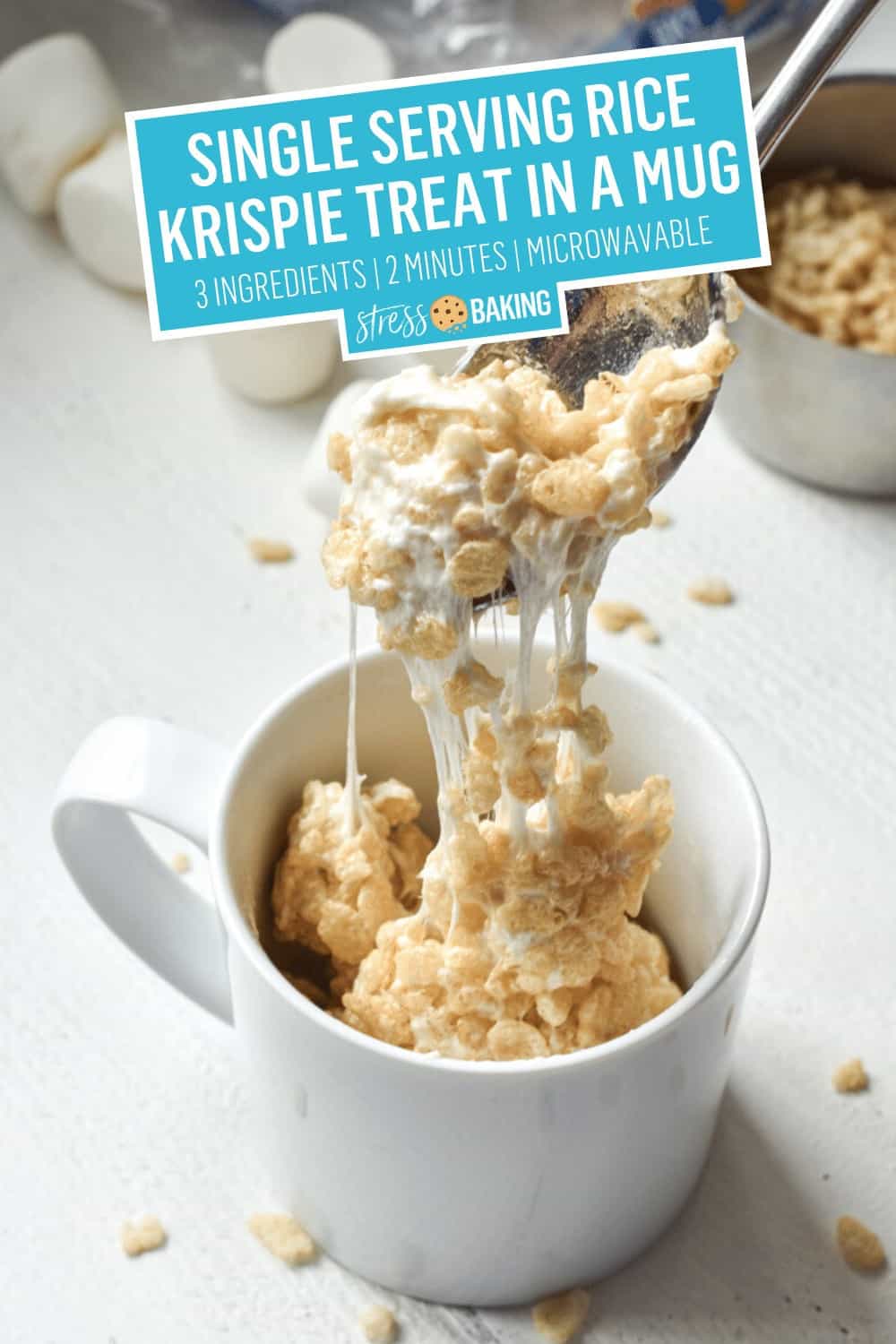 Single Serving Rice Krispie Treat | Stress Baking