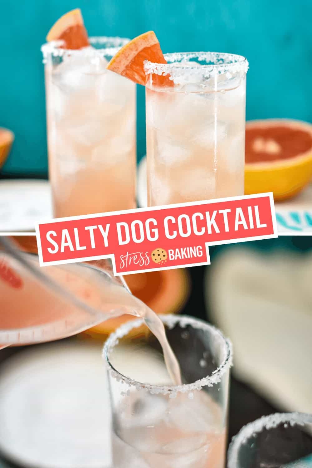 Easy Salty Dog Cocktail Recipe - Stress Baking