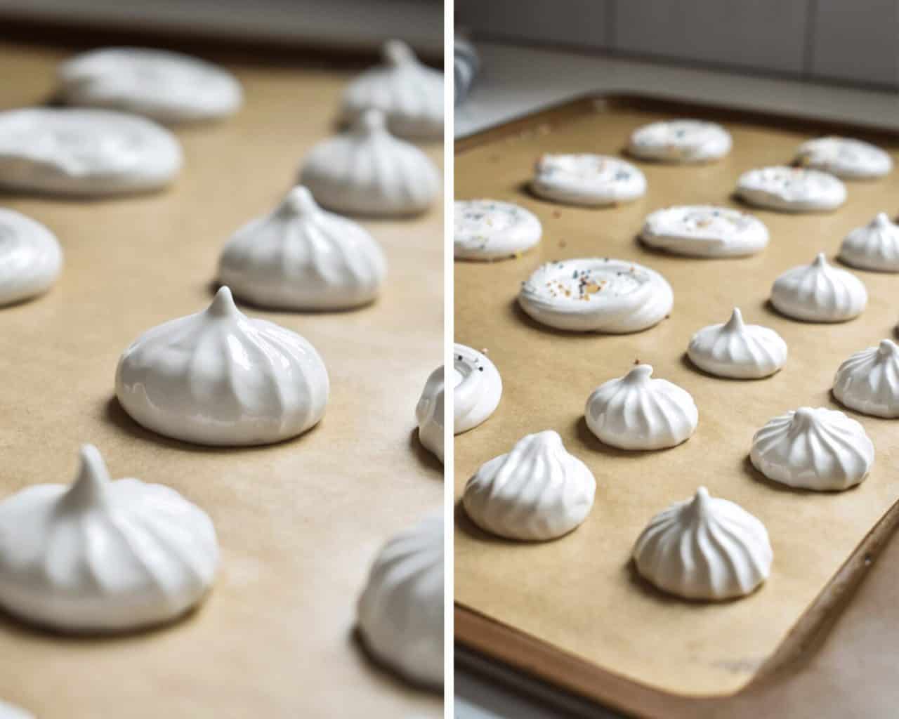 French Meringue Cookies | Stress Baking