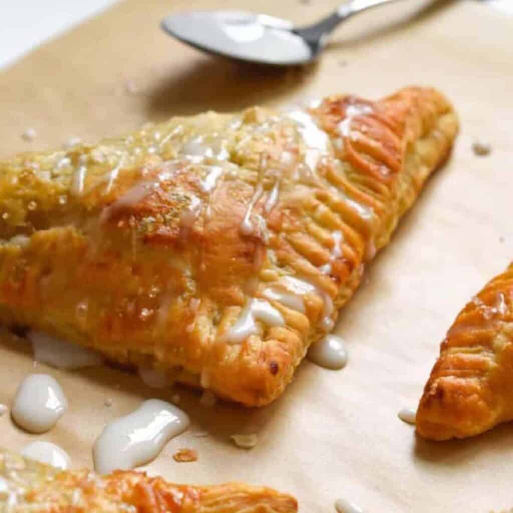 Homemade Apple Cinnamon Toaster Strudels - Stress Baking