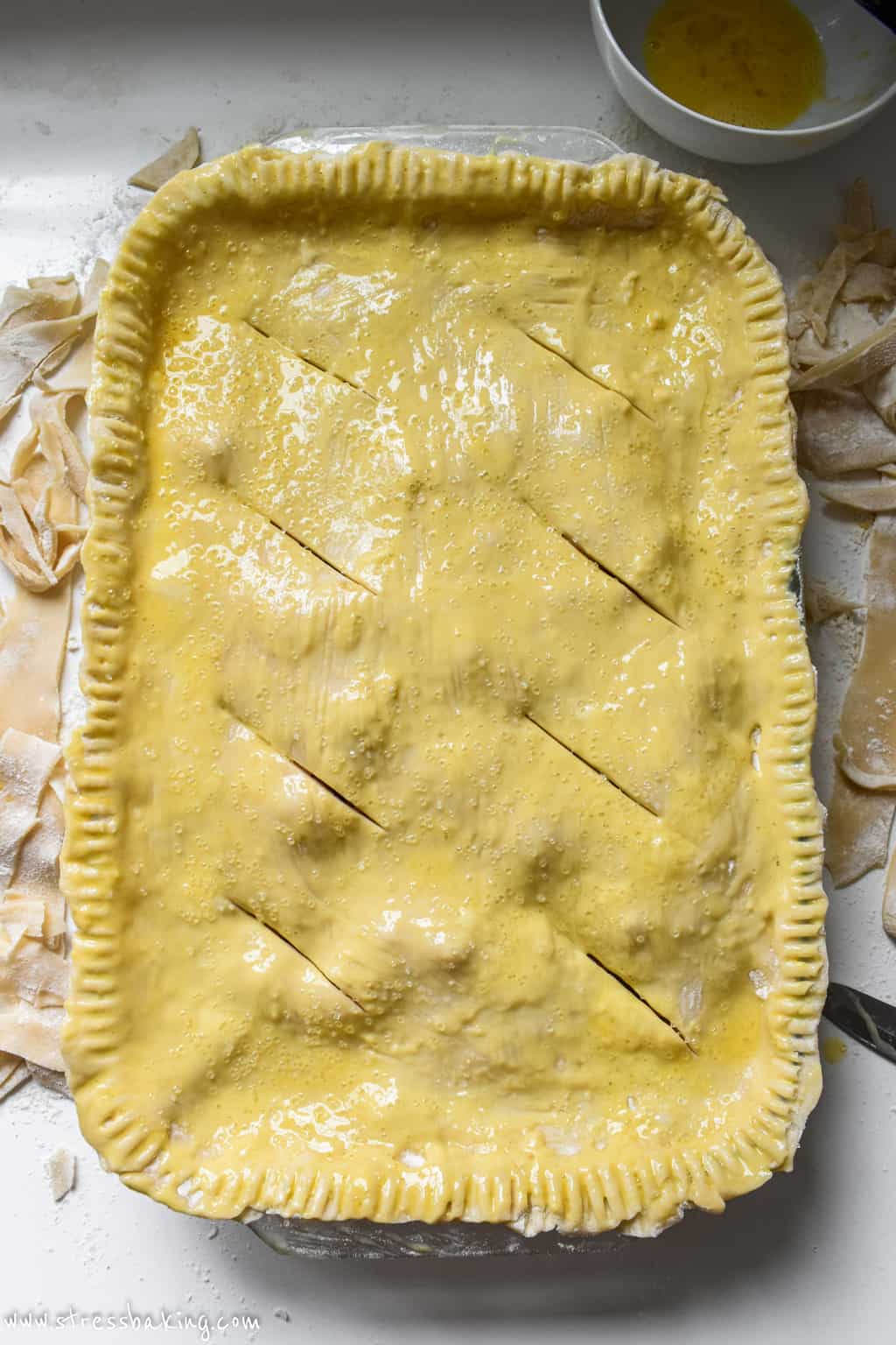 Deep Dish Apple Pie Recipe | Stress Baking