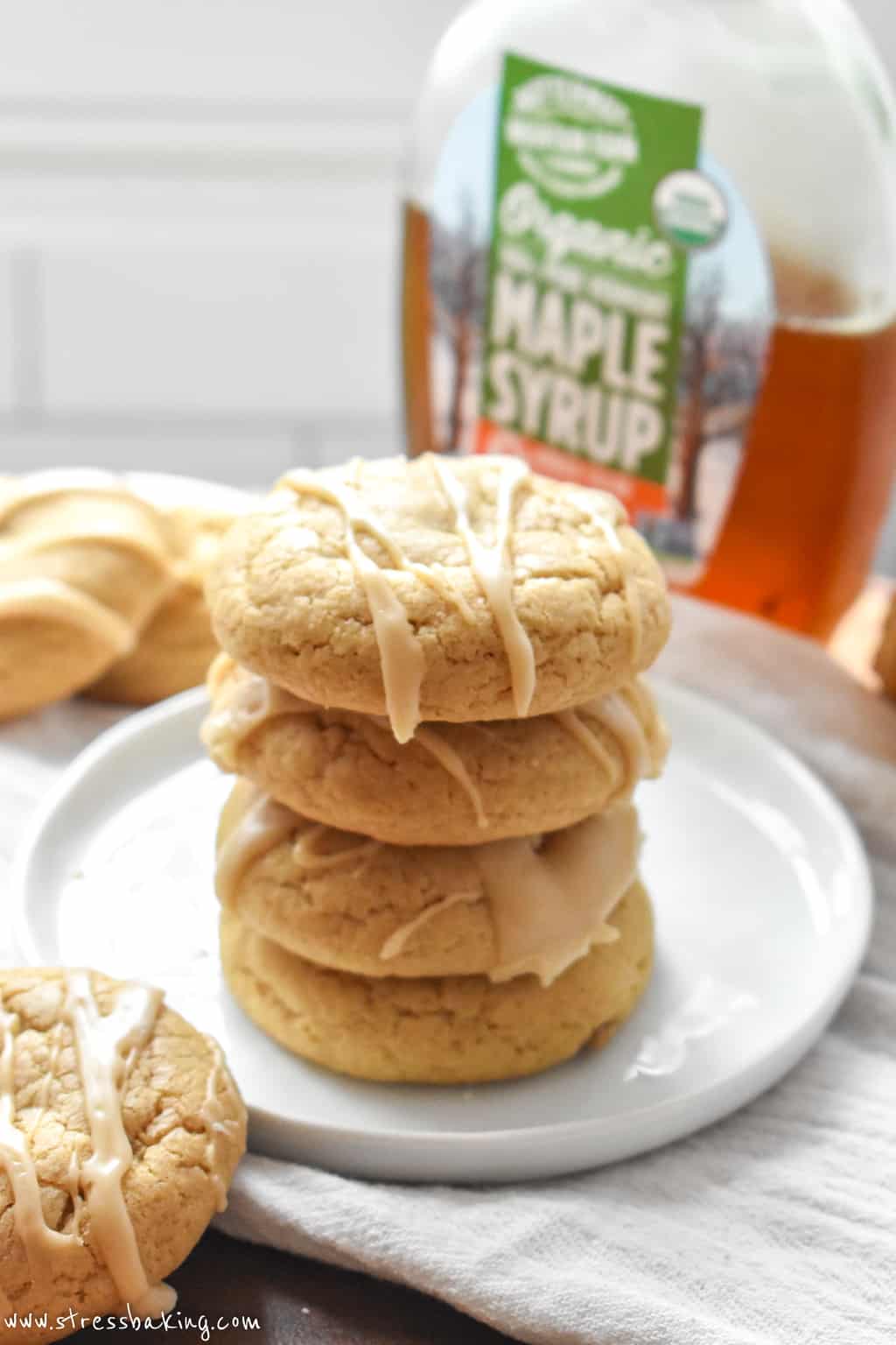 Soft Maple Brown Sugar Cookie Recipe | Stress Baking