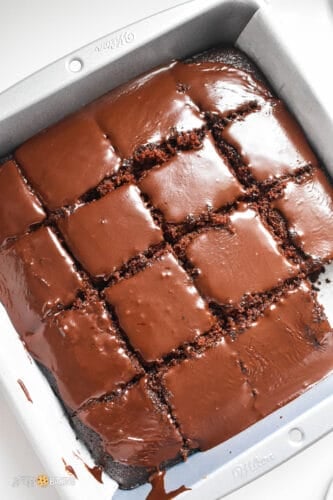 One Bowl Chocolate Depression Cake Recipe | Stress Baking