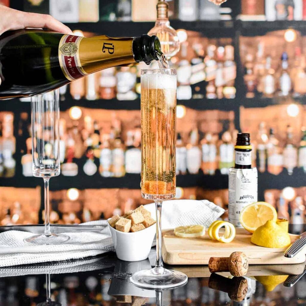 Classic Champagne Cocktail Recipe | Stress Baking