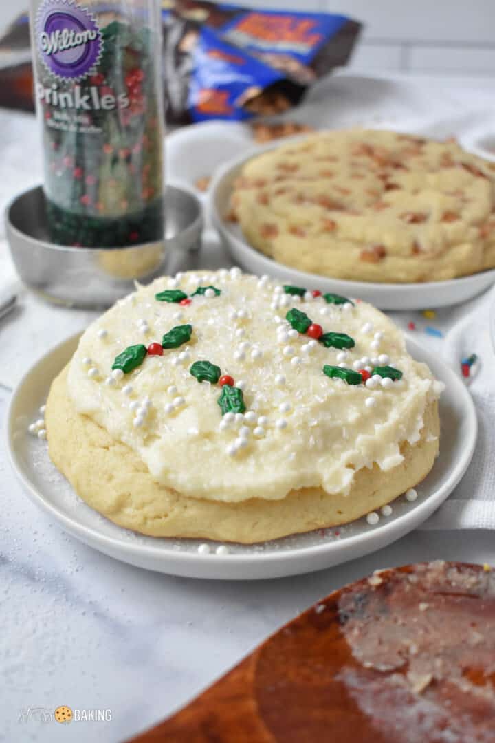 One Giant Sugar Cookie | Stress Baking