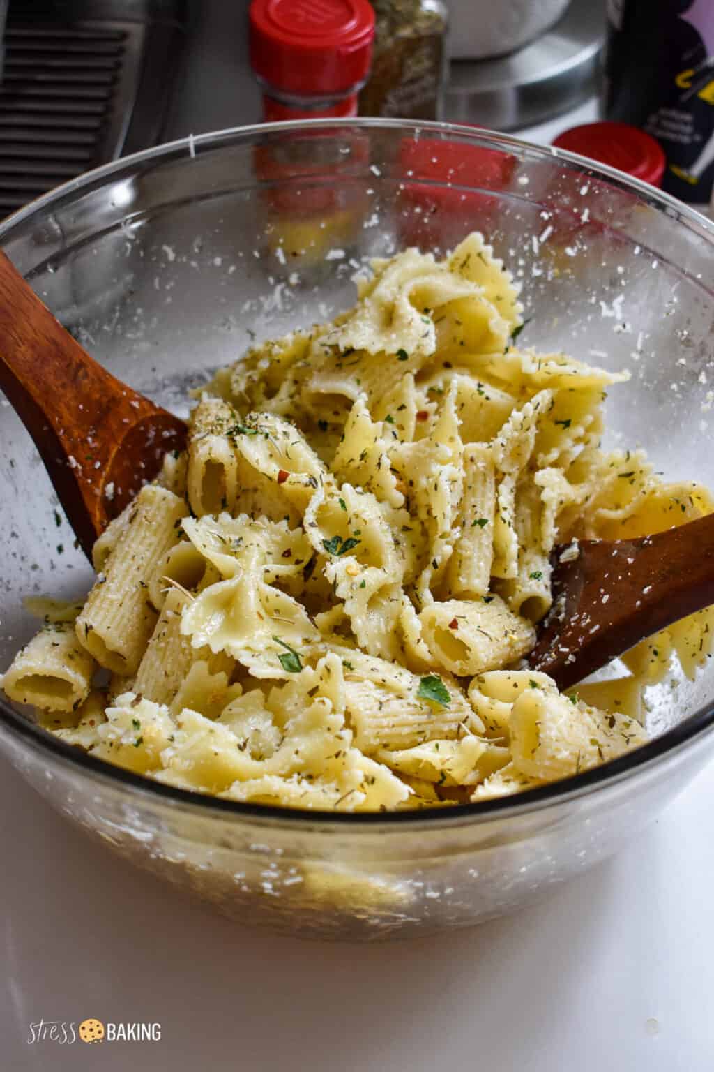 Air Fryer Pasta Chips Viral Tiktok Recipe Stress Baking
