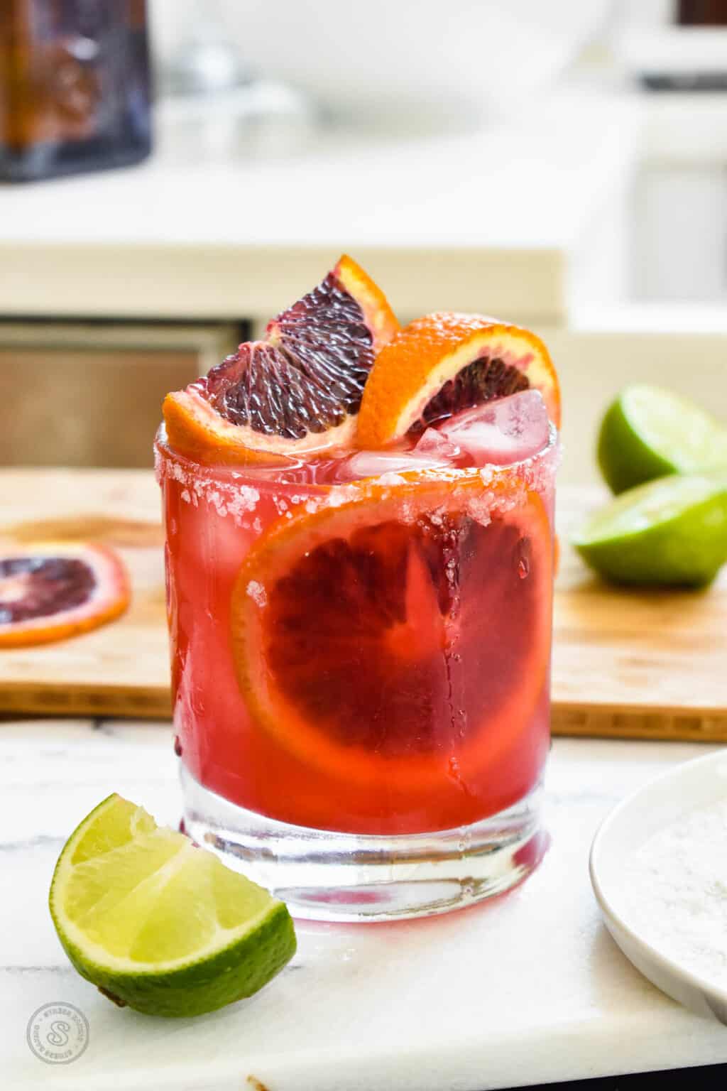 The Best Blood Orange Margarita Recipe | Stress Baking