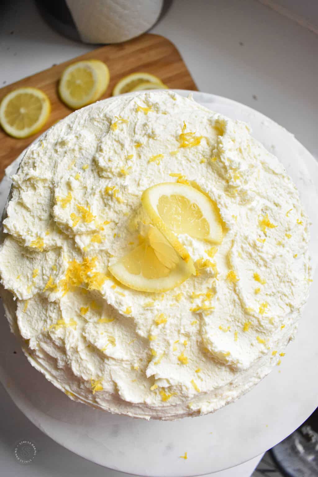 Almond Flour Lemon Cake Recipe | Stress Baking